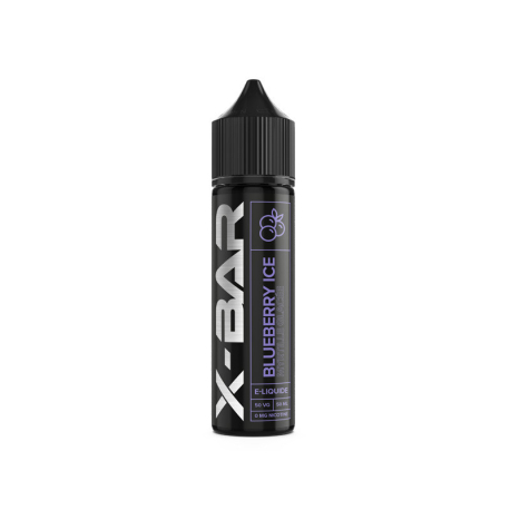 Eliquide 50 ml Blueberry Ice à 18,90€, Eliquide 50 ml X-Bar Pas Cher
