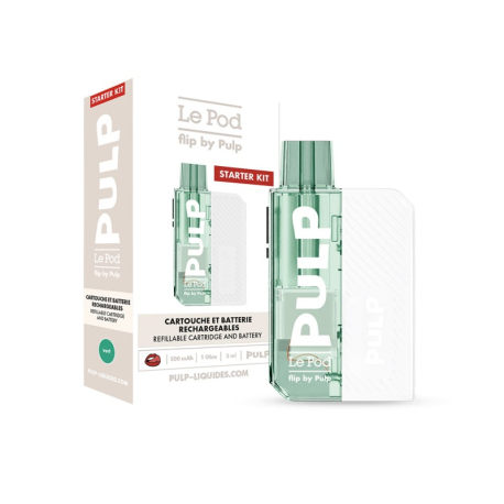 Starter kit pod flip rechargeable - Pod MTL 500mAh Pulp