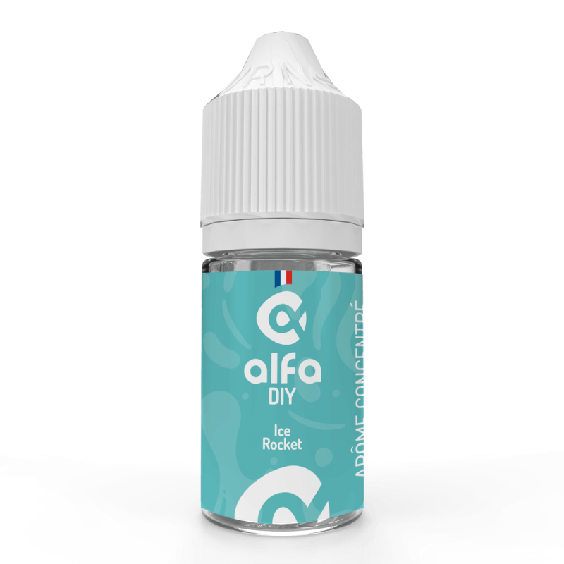 Ice Rocket AlfaDIY 30 ml Arôme Concentré | Fraîcheur Glaciale Puissante